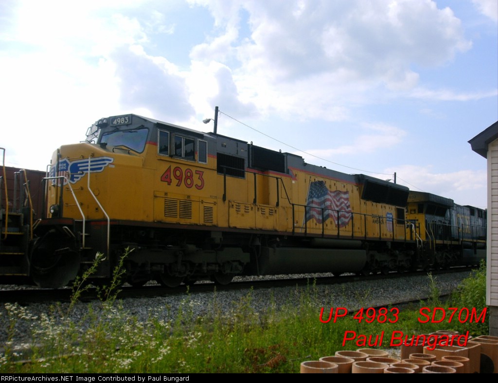 UP 4983 SD70M 08/01/2006